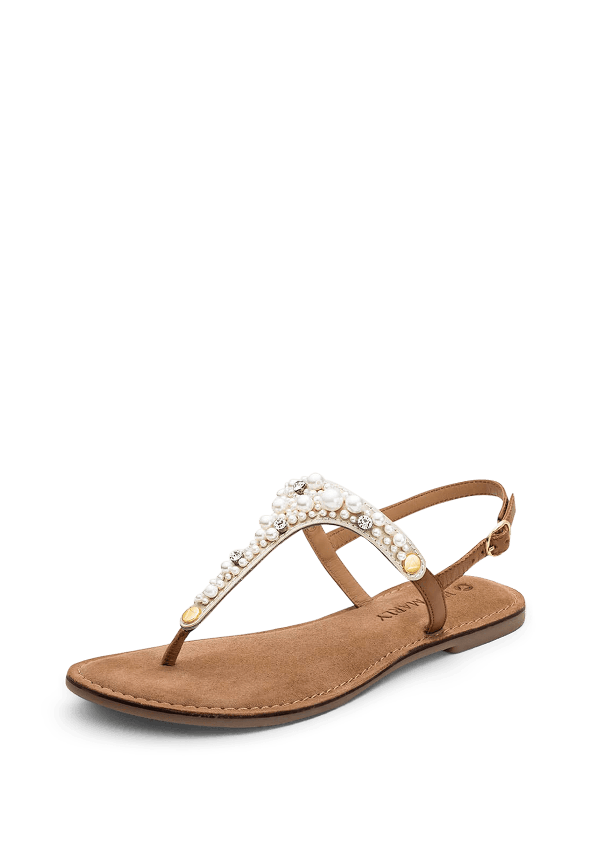 Precious Pearl - Comfort Cognac White | Hey Marly