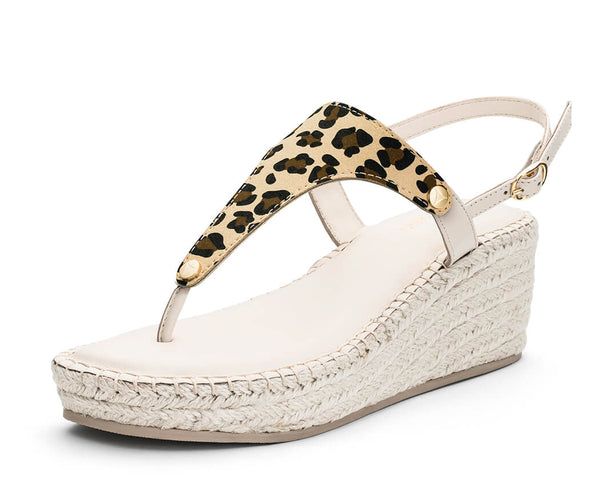 Animal Print - Wedge Bast Mid Crema TS – Hey Marly